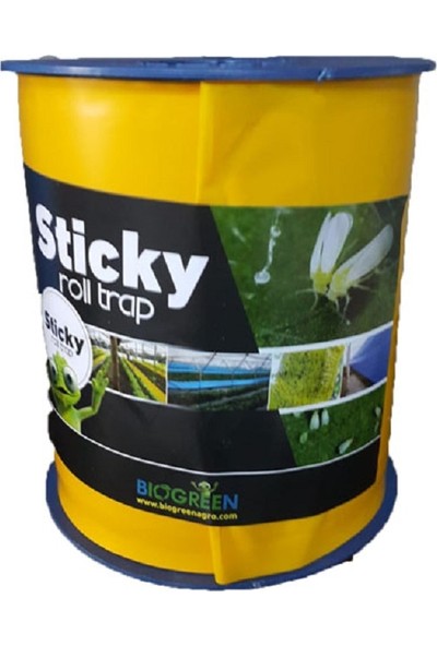 15X100 Sarı Yapışkan Rulo Tuzak 15X100 Sarı Yapışkan Rulo Tuzak