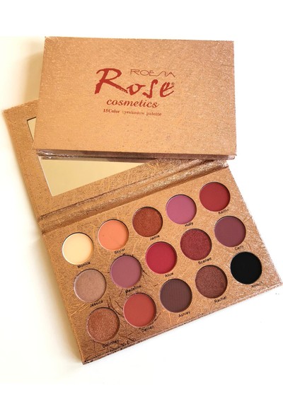 Makeup Time Rose Twilight 15 Li Far Paleti