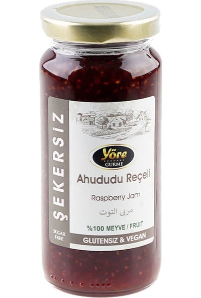 Yöre Gurme Şekersiz Ahududu Reçeli 300 gr