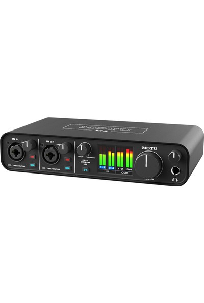 Motu M4 ESS Sabre32 Ultra 4-Giriş 4-Çıkış 24bit/192kHz USB-C (Type C) Ses Kartı Motu M4 ESS Sabre32 Ultra 4-Giriş 4-Çıkış 24bit/192kHz USB-C (Type C) Ses Kartı