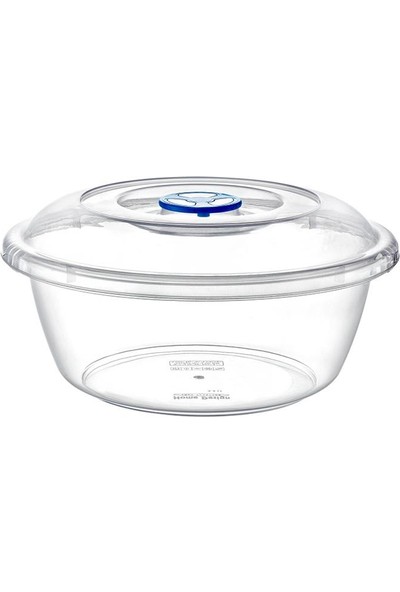 Plastart Yuvarlak Kapaklı Hamur Badyası | Kapaklı Hamur Leğeni