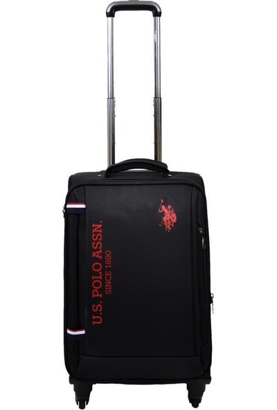 U.s. Polo Assn. Valiz Kabin Boy Siyah Kumaş Valiz U.s. Polo Assn. Valiz Kabin Boy Siyah Kumaş Valiz