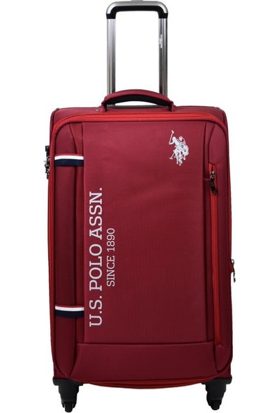U.s. Polo Assn. Valiz Orta Boy Bordo Kumaş Valiz U.s. Polo Assn. Valiz Orta Boy Bordo Kumaş Valiz