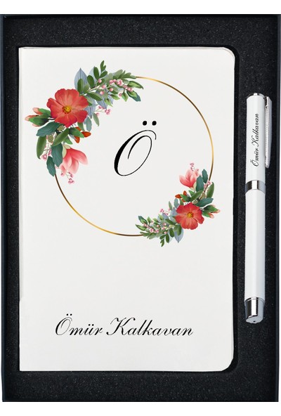 Bol Bol Hediye Kişiye Özel Defter ve Roller Kalem
