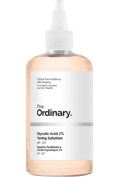 The Ordinary Glycolic Acid 7% Toning Solution 240ML The Ordinary Glycolic Acid 7% Toning Solution 240ML