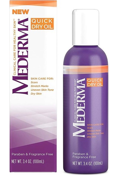 Mederma Quick Dry Oil Çatlak Kremi 100 ml