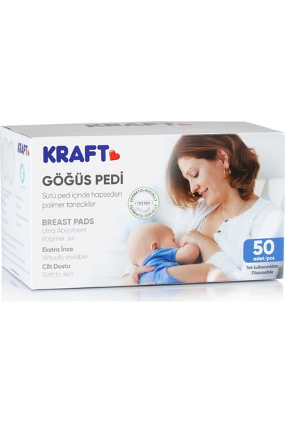 Kraft Göğüs Pedi 50'li