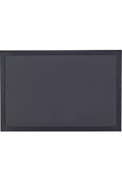 Chalky Kara Tahta Siyah Çerçeveli Tebeşir Yazı Tahtası 40 x 60 cm Siyah Chalky Kara Tahta Siyah Çerçeveli Tebeşir Yazı Tahtası 40 x 60 cm Siyah