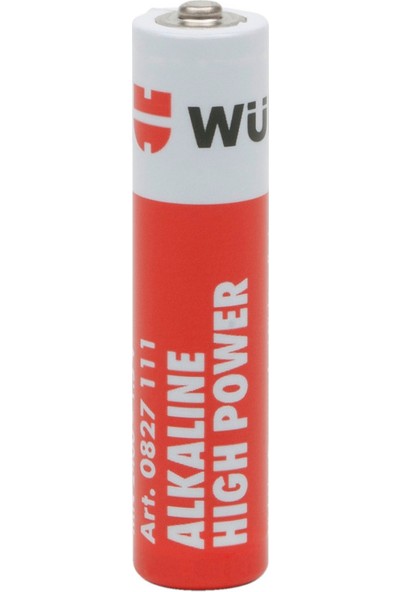 Yüksek Güçlü Alkali Pil 4'lü