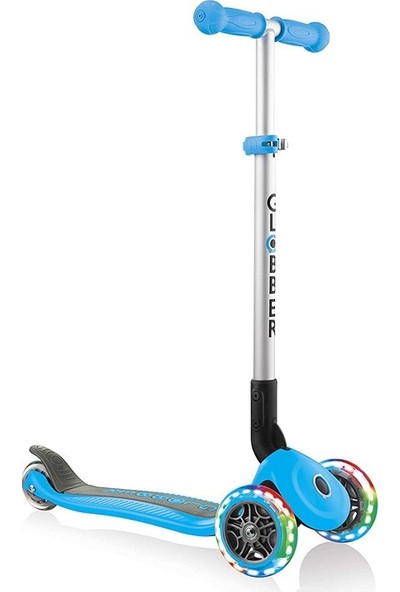 Globber Primo Katlanabilir Işıklı 3 Tekerlekli Scooter - Mavi Globber Primo Katlanabilir Işıklı 3 Tekerlekli Scooter - Mavi