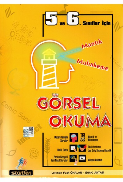 Startfen Yayınları 5. ve 6. Sınıf Görsel Okuma Soru Bankası Startfen Yayınları 5. ve 6. Sınıf Görsel Okuma Soru Bankası