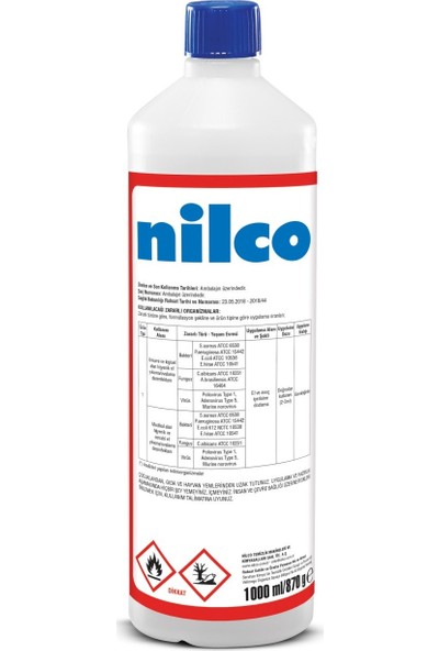 Nilco Sanisept-H 711 El ve Cilt Dezenfektanı 1 l