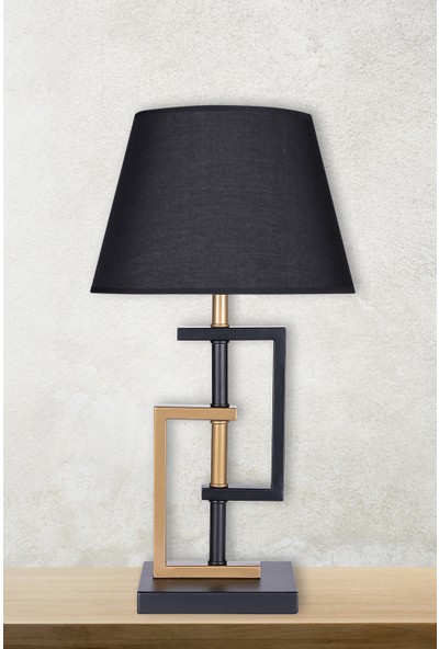 Hmydesign Tendan Abajur Gold Siyah Hmydesign Tendan Abajur Gold Siyah