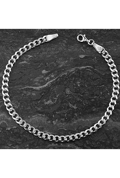 Huarz Gümüş Gurmet Bileklik 4.5 mm
