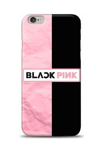 Kilif Madeni Apple iPhone 6 / 6s Black Pink Tasarimli Telefon Kılıfı Kilif Madeni Apple iPhone 6 / 6s Black Pink Tasarimli Telefon Kılıfı