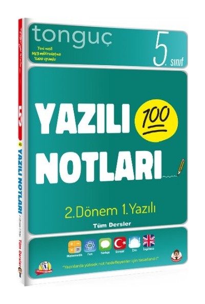 Tonguç Akademi 5. Sınıf Yazılı Notları 2. Dönem 1. Yazılı Tonguç Akademi 5. Sınıf Yazılı Notları 2. Dönem 1. Yazılı