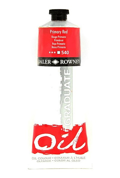 Daler Rowney Graduate Yağlı Boya 200 ml 540 Primary Red Daler Rowney Graduate Yağlı Boya 200 ml 540 Primary Red