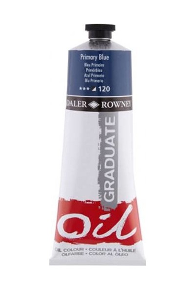 Daler Rowney Graduate Yağlı Boya 200 ml 120 Primary Blue Daler Rowney Graduate Yağlı Boya 200 ml 120 Primary Blue