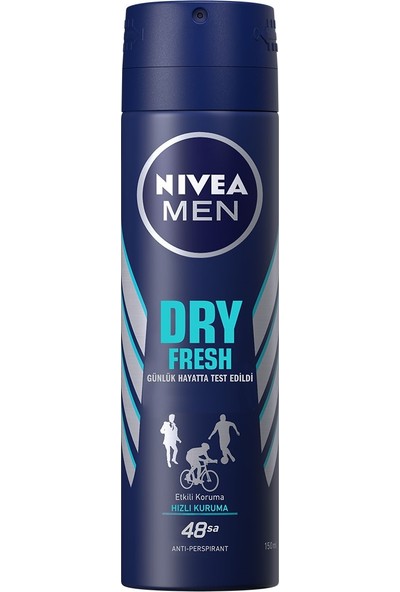 Nivea Dry Fresh Erkek Sprey Deodorant 150Ml Nivea Dry Fresh Erkek Sprey Deodorant 150Ml