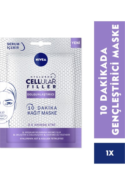 Nivea Cellular Cilt Dolgunlaştırıcı Maske