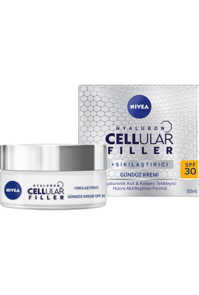 Nivea Hyaluron Cellular Fıller + Sıkılaştırıcı Gündüz Kremi Spf 30 50 ml