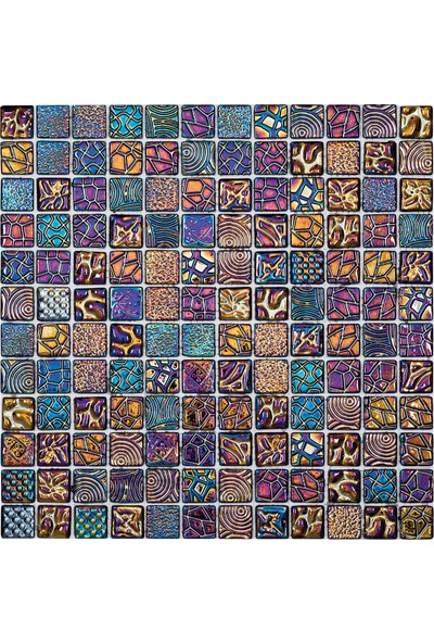 Evim Pres Dokulu Cam Mozaik FBN101