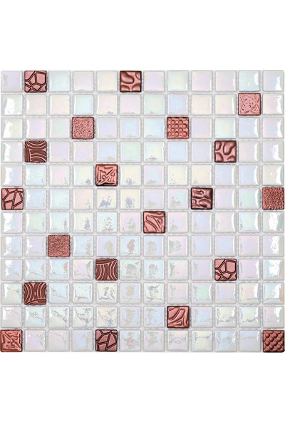 Evim Pres Dokulu Cam Mozaik FBN206