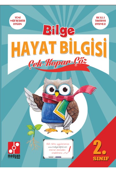 Medyan Yayınları 2. Sınıf Hayat Bilgisi Çek Kopar Çöz
