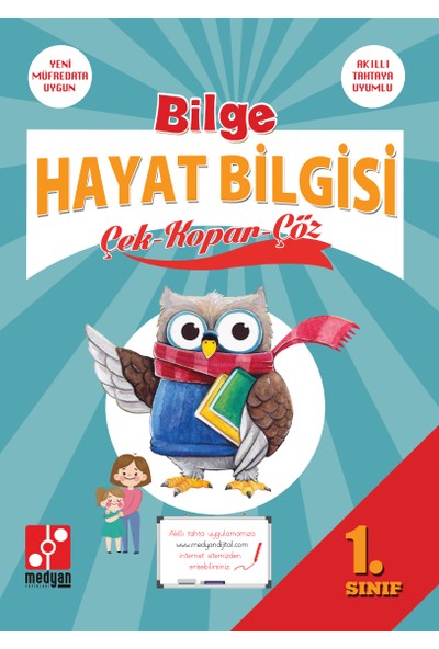 Medyan Yayınları 1. Sınıf Hayat Bilgisi Çek Kopar Çöz