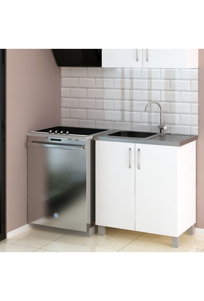 Fly Mobilya Camole 80 Cm Evyeli Alt Modül Fly Mobilya Camole 80 Cm Evyeli Alt Modül