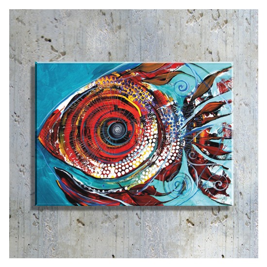 Magazacım Jason Scarpace Soyut Balık Yağlı Boya Fiyatı