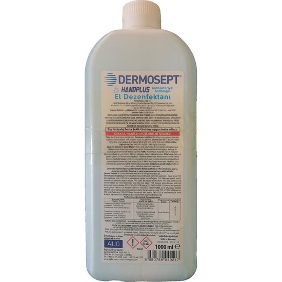 Dermosept El ve Cilt Dezenfektanı 1000 ml Fiyatı
