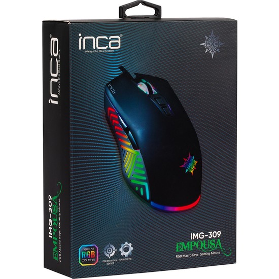 Inca Empousa IMG-309 7200 DPI RGB Oyuncu Mouse Fiyatı
