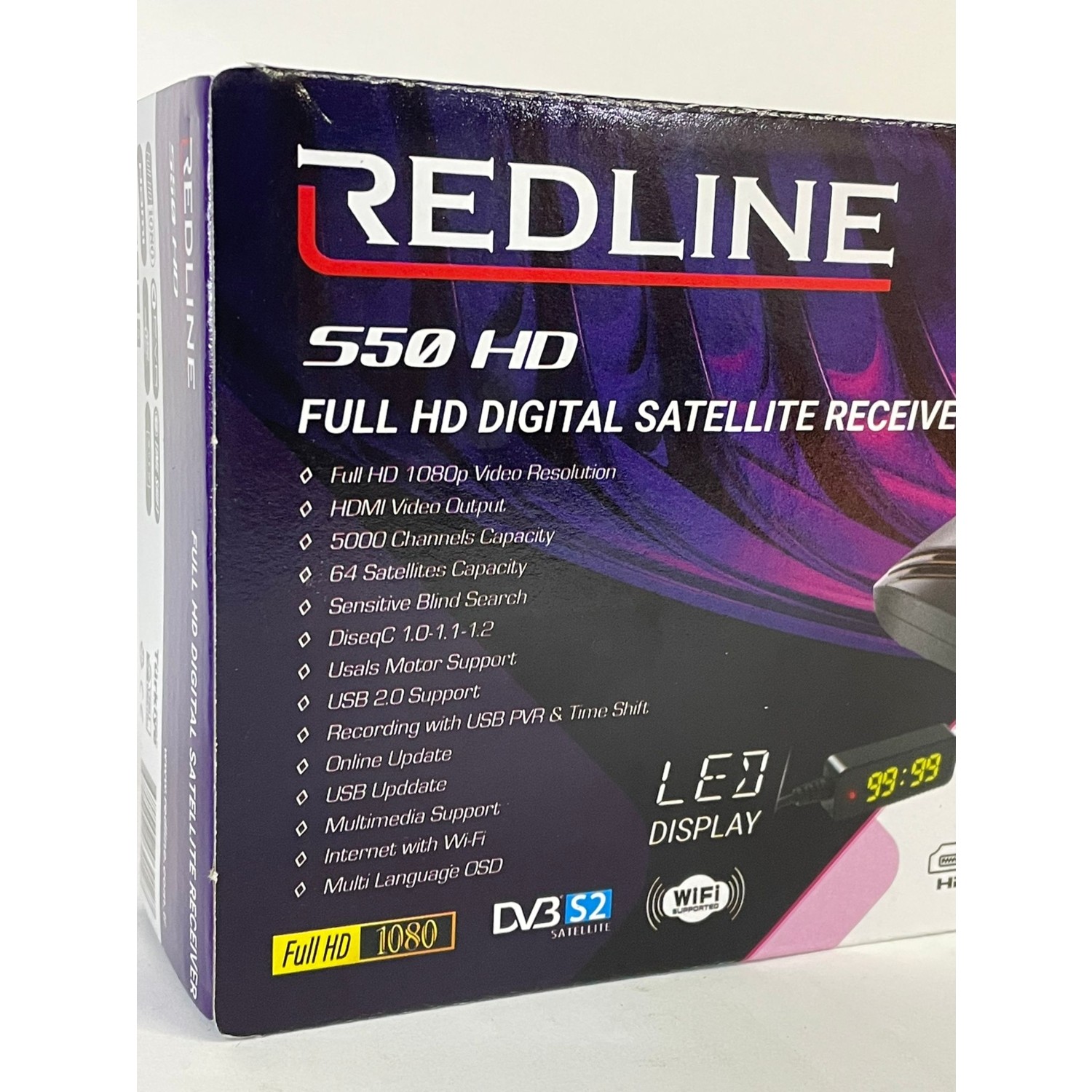 Redline S50 Uydu Alıcı +Wireless Adaptör ( Yeni Üretim ) Fiyatı