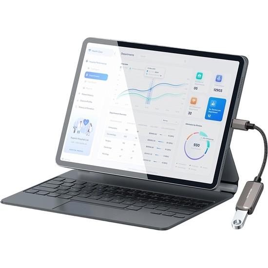 Mcdodo CA-2690 2in 1 Lıghtnıng To Usb-A 3.0 +Lıghtnıng Şarj Desteği ve ...