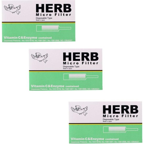 Herb Micro Filter Kullanat Sigara Ağızlığı 3'lü Paket Fiyatı