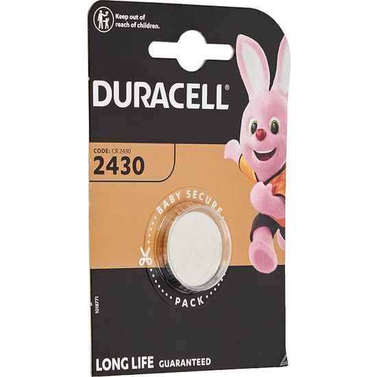 Duracell Pil Elektronik 2430 LITHIUMKNOPFZELLE (CR2430) 3,0 Fiyatı