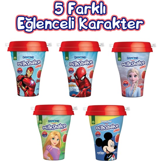 Danone Disney Çilekli Milkshake 188 ml Fiyatı - Taksit Seçenekleri