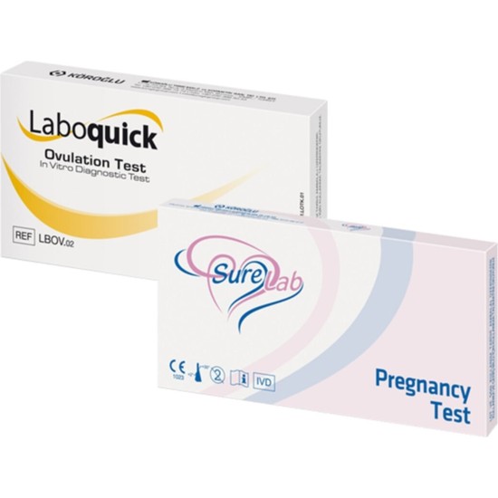 Laboquick 20 Adet Ovulasyon + 2 Surelab Gebelik Testi Fiyatı
