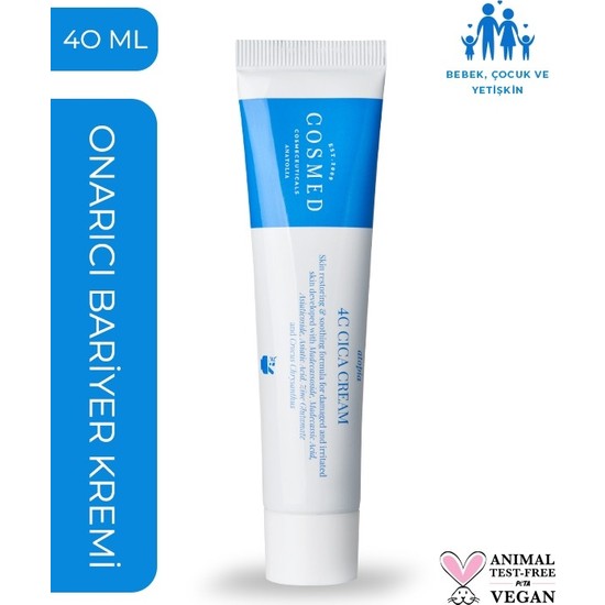 Cosmed Atopia 4C Cica Centella Cream 40 ML-Hasar Görmüş Fiyatı