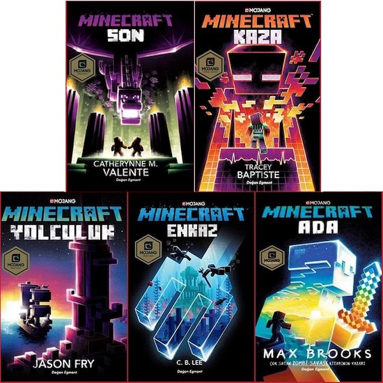Minecraft Roman Serisi 5 Kitap Set Kitabı ve Fiyatı - Hepsiburada