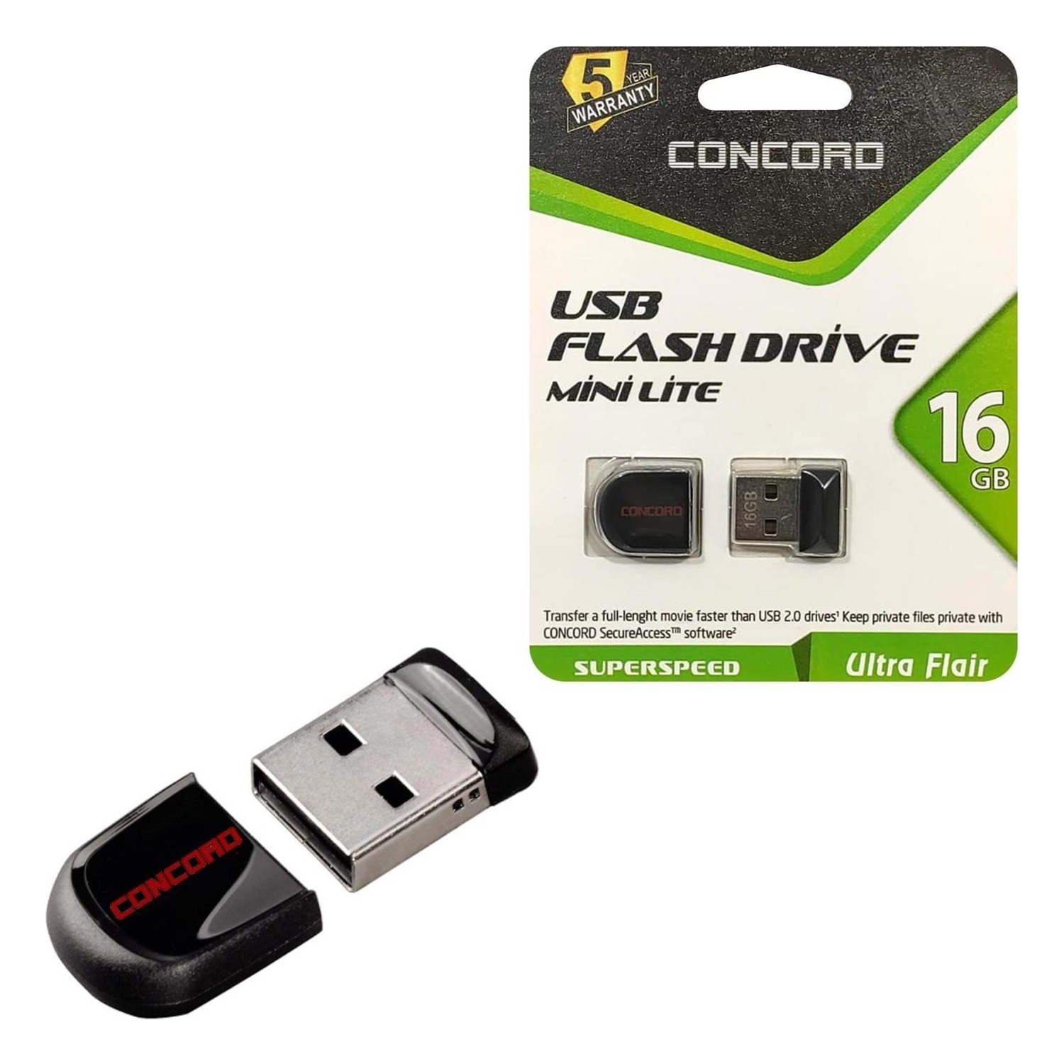 Concord USB Flash Bellek 16GB Mini Lite C-UML16 Fiyatı