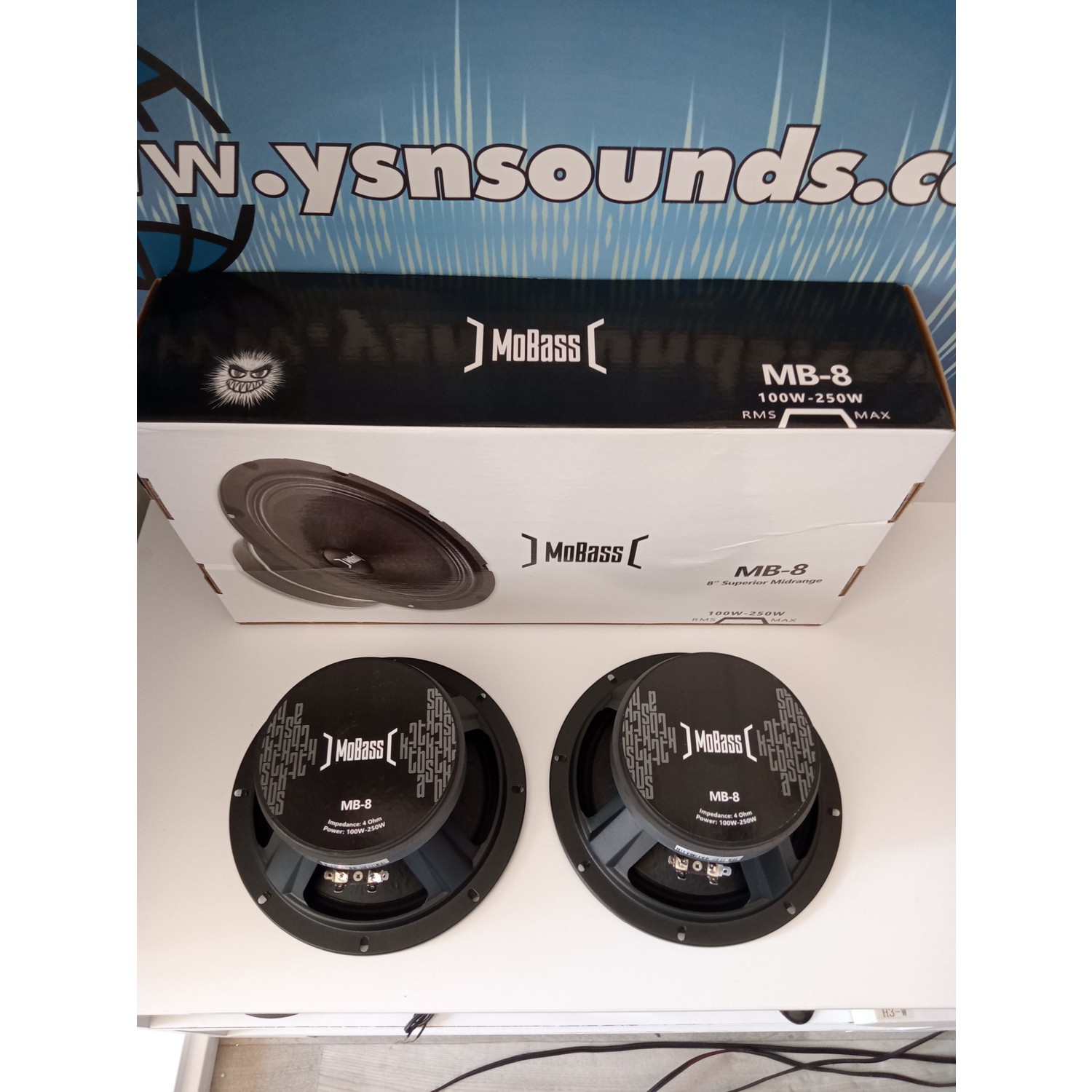 Mobass 20CM Midrange – Mobass Mb8 200W 100RMS Midrange Fiyatı