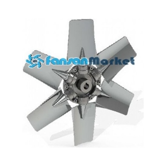 Fansan Fan Market Alüminyum Pervane Aksiyal Derece Ayarlı 5 Fiyatı