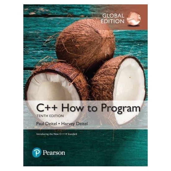 Pearson Education Yayıncılık C++ How To Program (10/e) Kitabı
