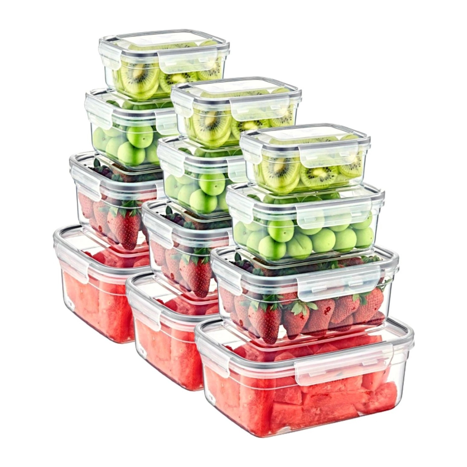 Nandy Home 12'li Set Sızdırmaz Dikdörtgen Embox Saklama Kabı Fiyatı