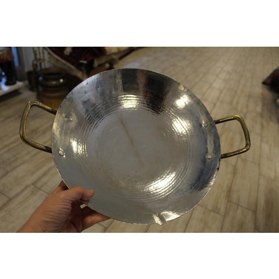 Alis Copper Shop Agır El Dovmesi Bakır Vok Tava Fiyatı
