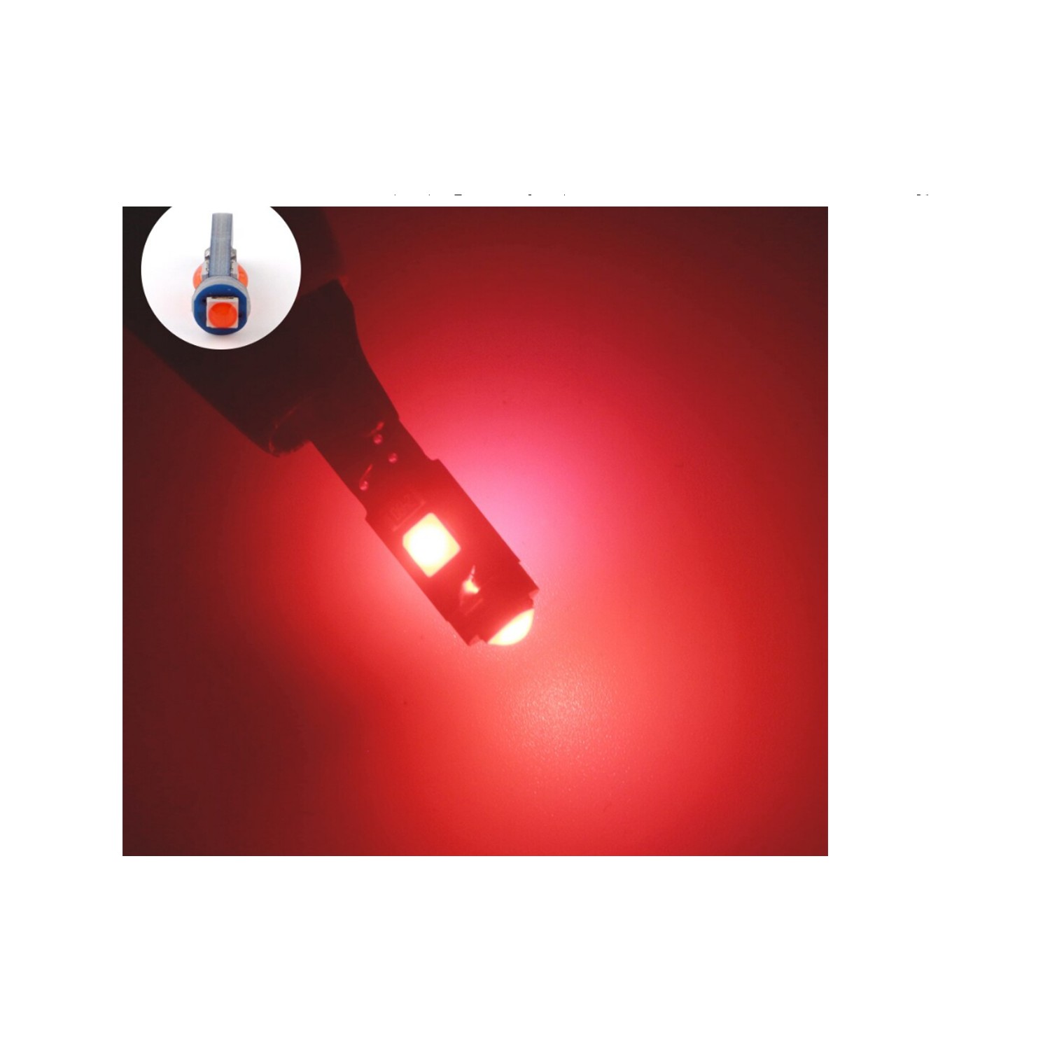 Zembil 5 Adet Kırmızı T5 LED Kilometre Kadran Ambians Fiyatı