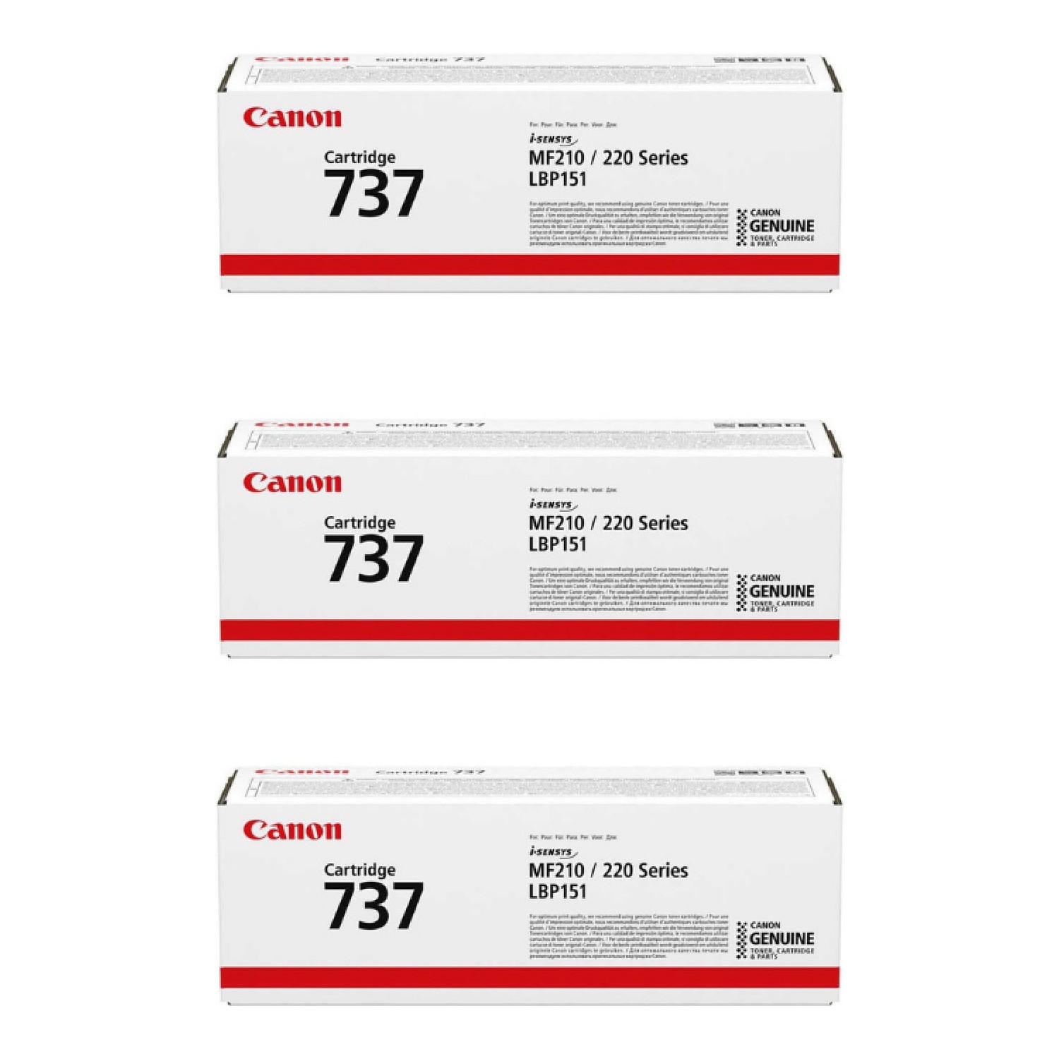 Canon CRG-737 I-Sensys MF-237W Orjinal Toner 3'lü Avantaj Fiyatı