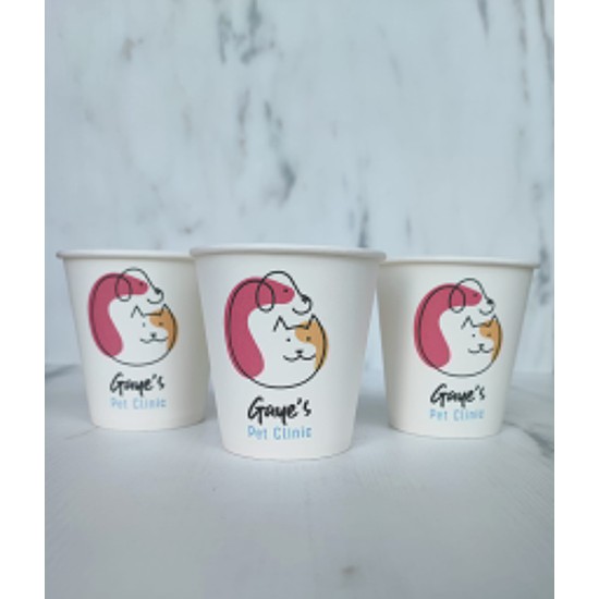 May Cup Firmaya Özel Baskılı Karton Bardak 7 Oz 3000 Adet Fiyatı